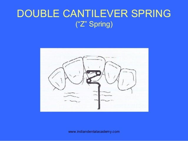 Springs /certified fixed orthodontic courses by Indian dental academy