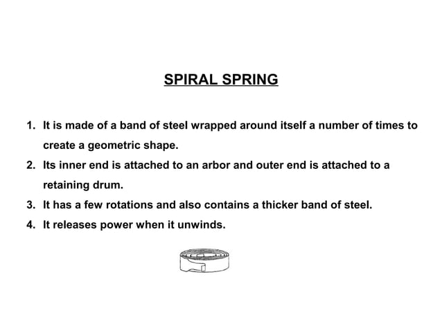 WHAT IS SPRINGS (classification & details) | PPT | Physics | Science