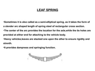 WHAT IS SPRINGS (classification & details) | PPT