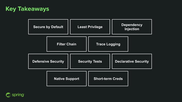 Spring Security 5.5 From Taxi to Takeoff | PPT