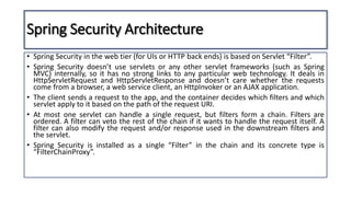 Spring Security Framework | PPT