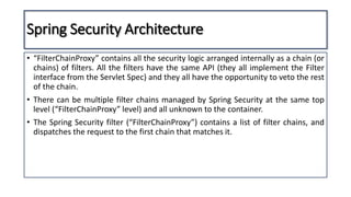 Spring Security Framework | PPT