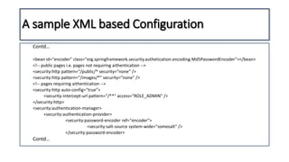 Spring Security Framework | PPT
