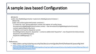 Spring Security Framework | PPT