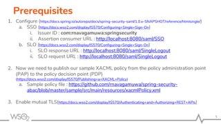 Spring security integration with wso2 identity server | PPTX