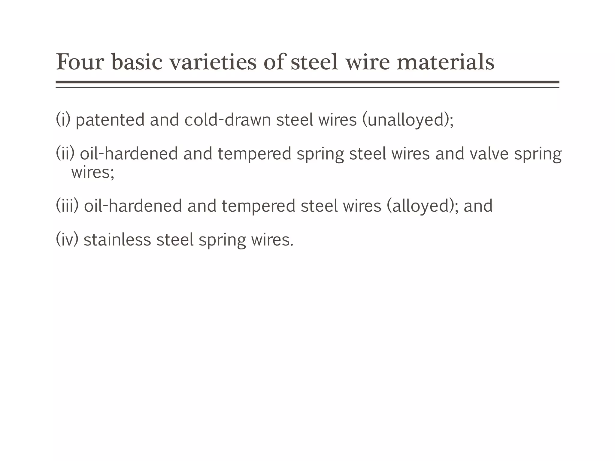 Mechanical Springs - stresses & Deflection of compression springs | PPTX