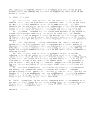 Springsource eula | PDF