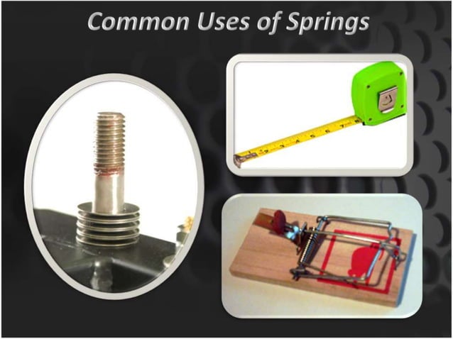 Springs & uses of springs | PPT
