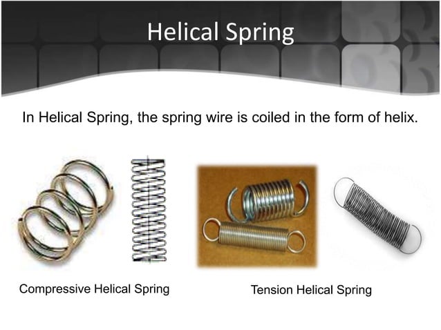 Springs & uses of springs | PPT