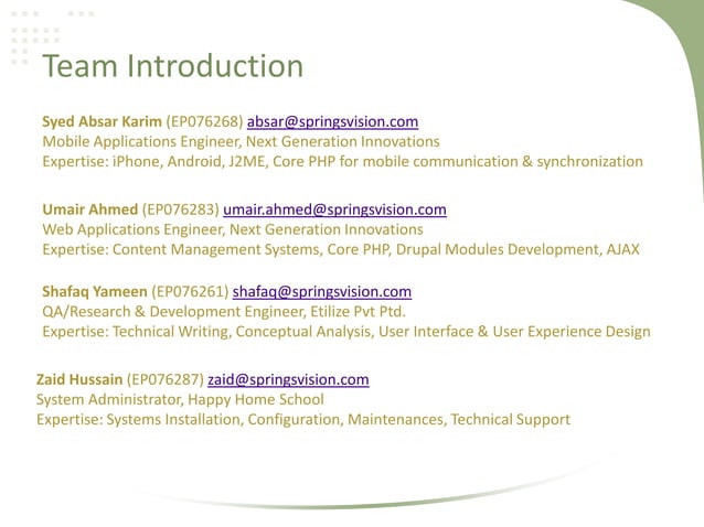 Final Year Project Presentation | PPTX