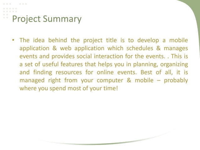 Final Year Project Presentation | PPTX