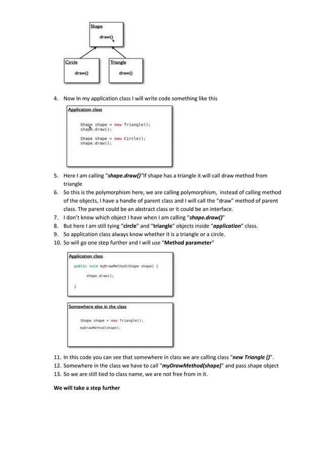 Spring tutorial - dependency injection | PDF