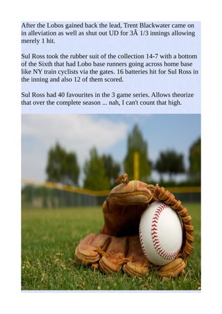 Springtime is here as well as baseball is in the air | PDF