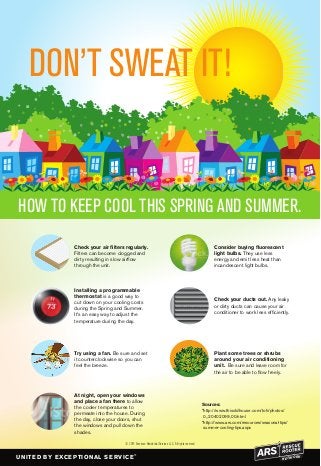 Spring Tips Infograph