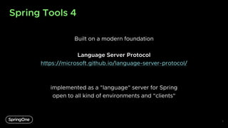 Spring Tools 4: Bootiful Spring Tooling for the Masses | PPT