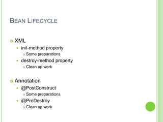 Lightning Talk - Spring – Topics | PPT