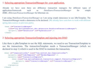 Spring transaction part4 | PPT