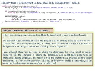 Spring transaction part4 | PPT