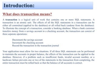 Spring transaction part4 | PPT