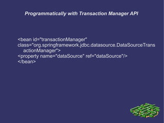 Effective Spring Transaction Management | PPT