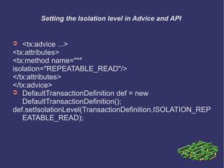 Effective Spring Transaction Management | PPT