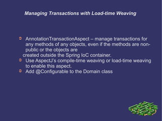 Effective Spring Transaction Management | PPT