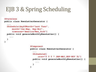 Spring vs EJB | PPTX