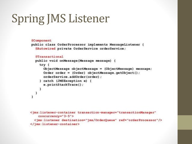 Spring vs EJB | PPTX
