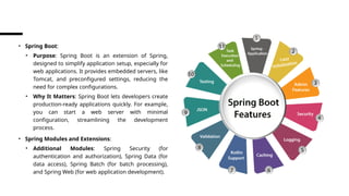 Spring Web Presentation - Framework and Its Ecosystem | PPTX