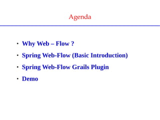 Spring Web Flow Grail's Plugin | PPT