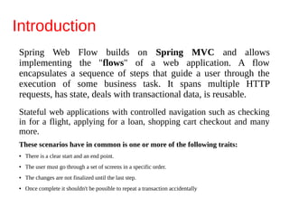 Spring Web Flow | PPT