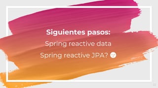 Spring webflux | PPT