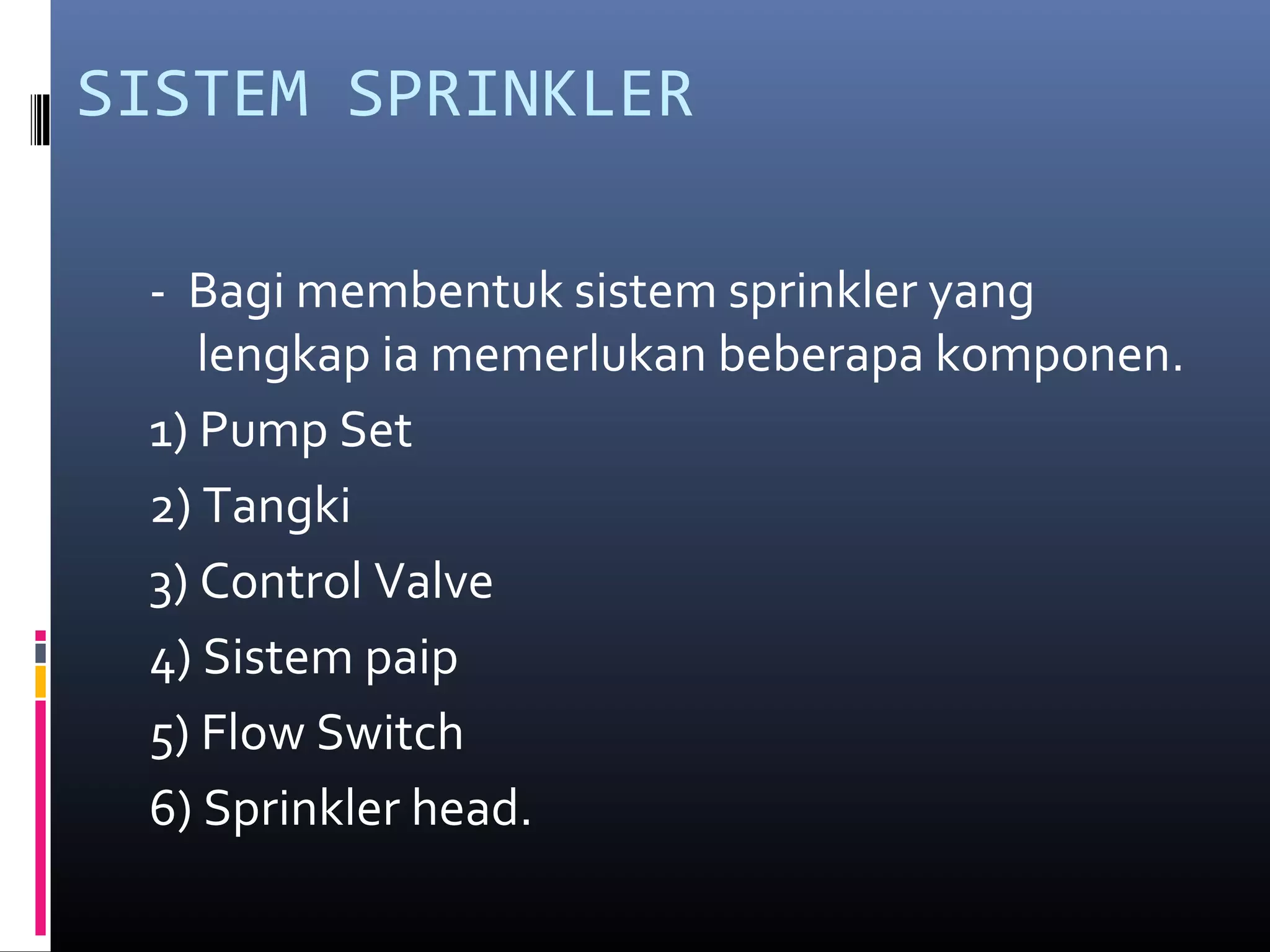 Sprinkler system | PPT