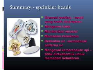 Sprinkler system | PPT