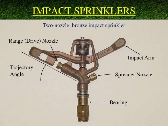 Sprinkler irrigation kvg