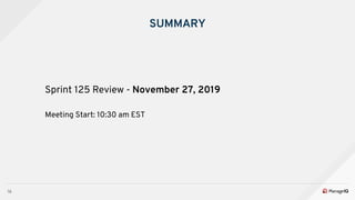Sprint 124 | PPT