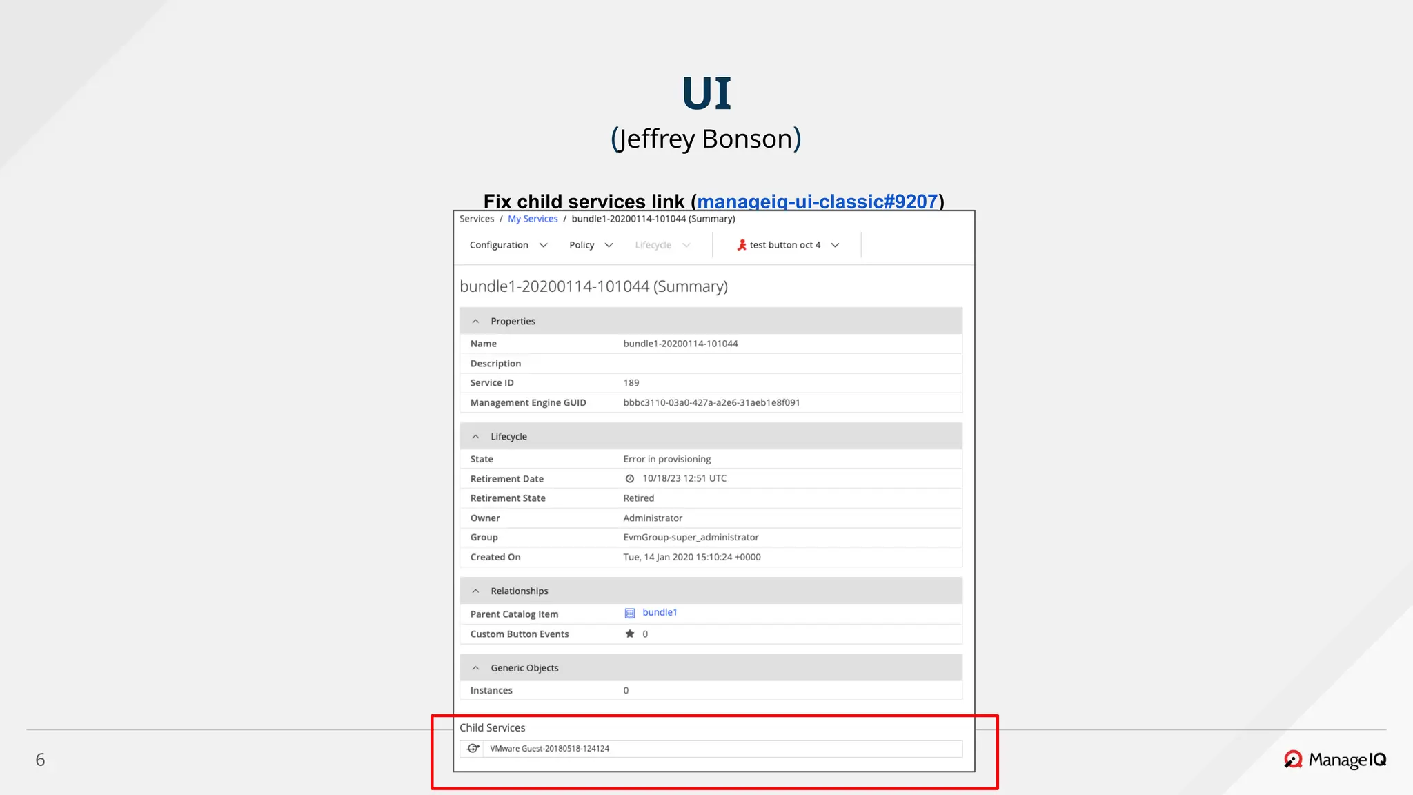 ManageIQ - Sprint 240 Review - Slide Deck | PPT