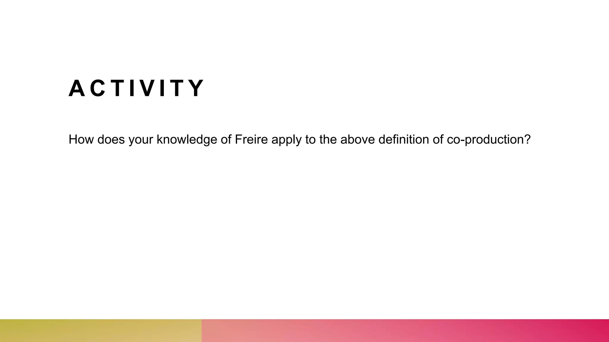 Co-Production Definitions | PPT Co-Production Definitions | PPT