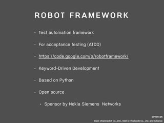 Sprint3r tpse2014-atdd-with-robot-framework | PDF
