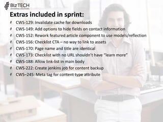 Sprint 3 showcase | PPT