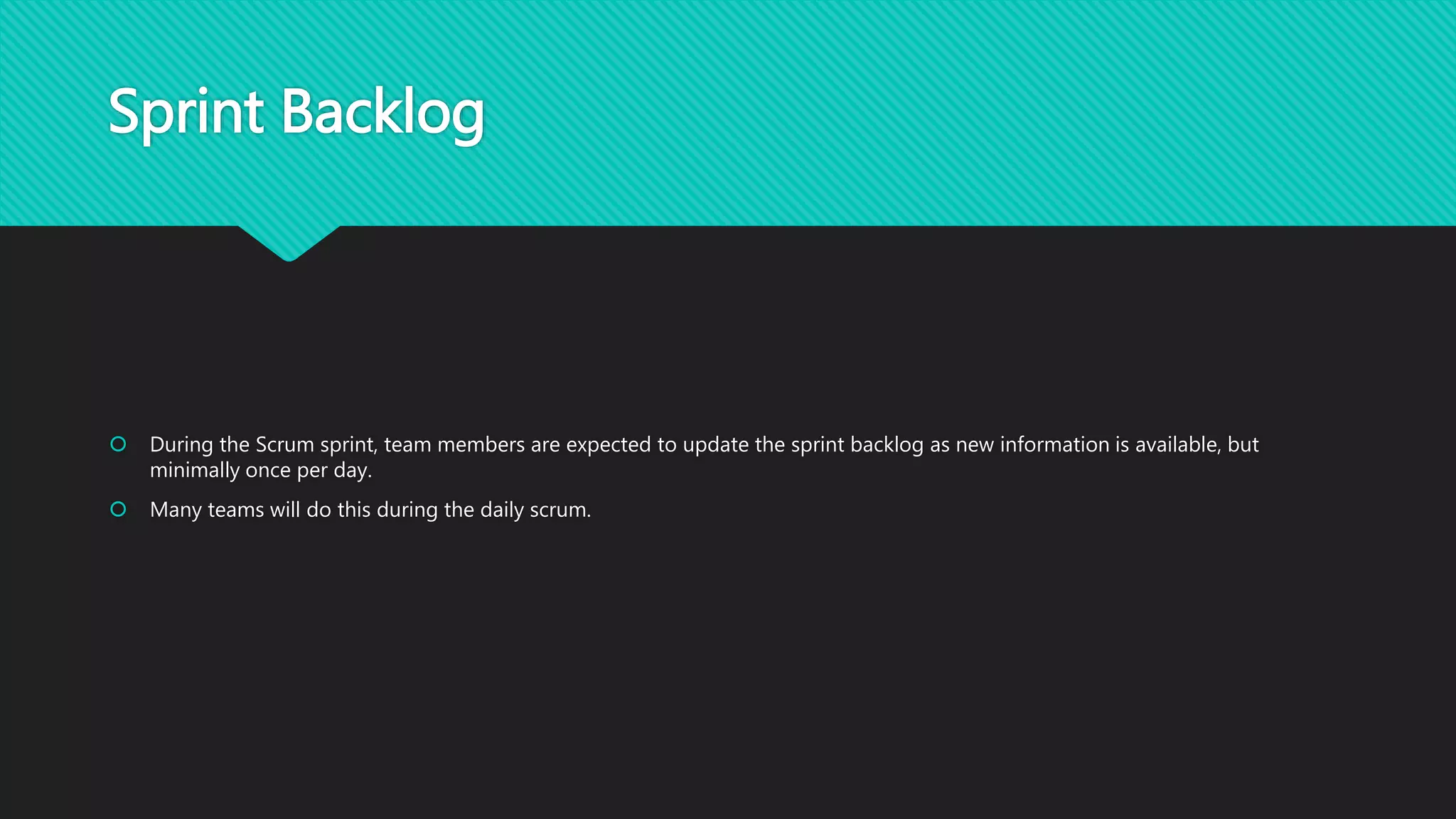 Sprint backlog | PPTX