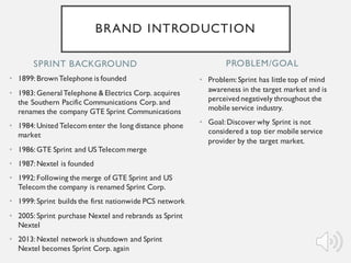 Sprint Brand Strategy & Research | PPT