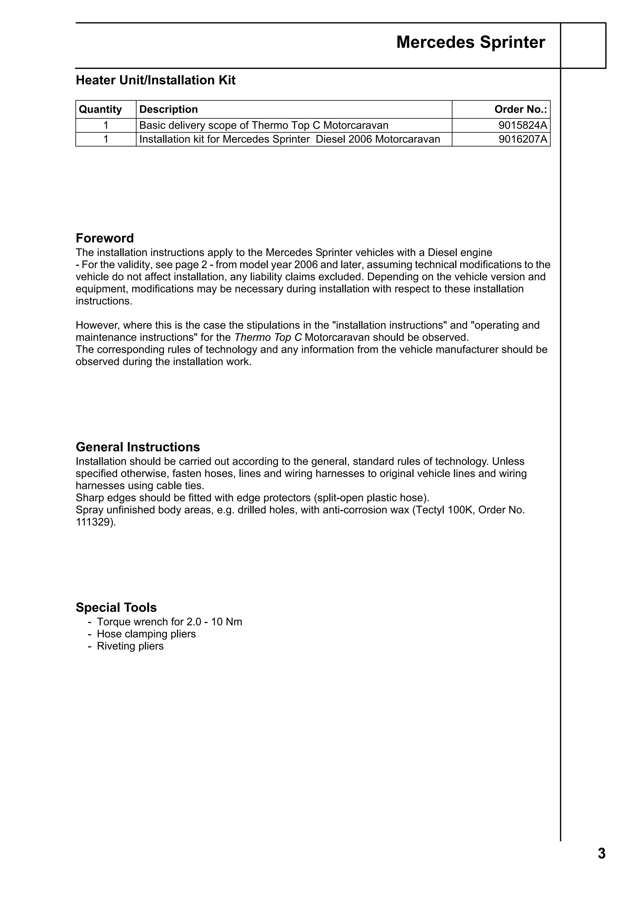 Sprinter 2006 2.2_3.0_d_e | PDF