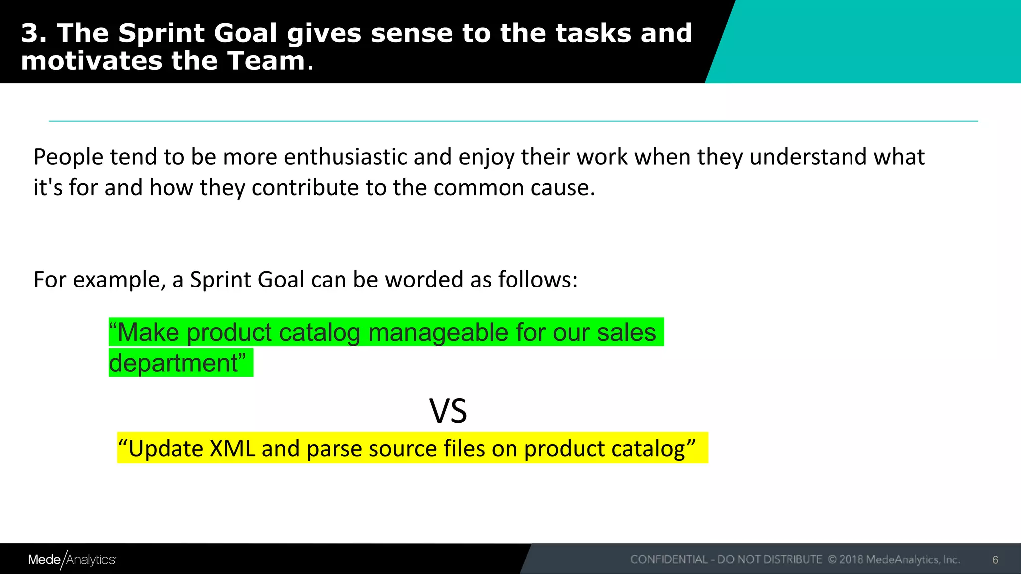 The Importance of having a Sprint Goal | PPT