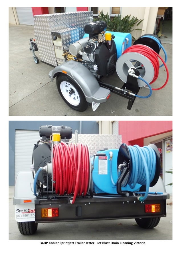 Sprintjett water jetter builds | PDF