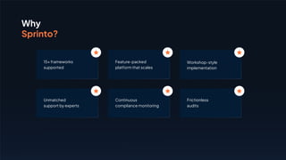 Sprinto PDF Document for Usage and Reference | PDF