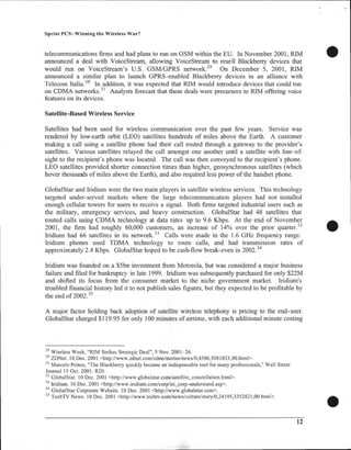 Sprint PCS Strategy Case Study | PDF