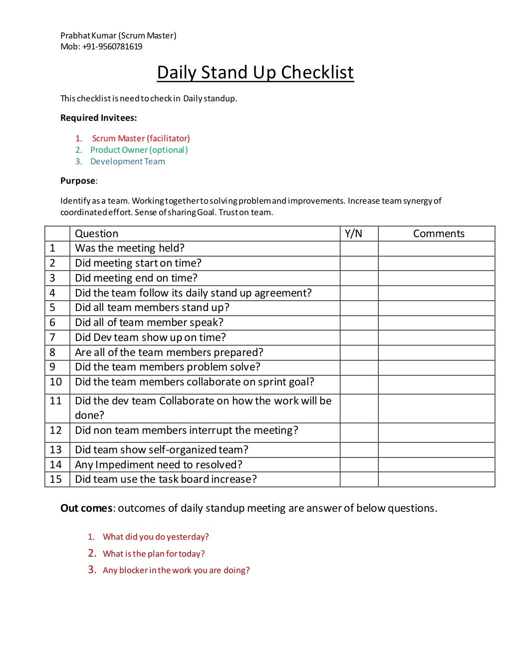 Sprint Planning Checklist sprint-planning-checklist