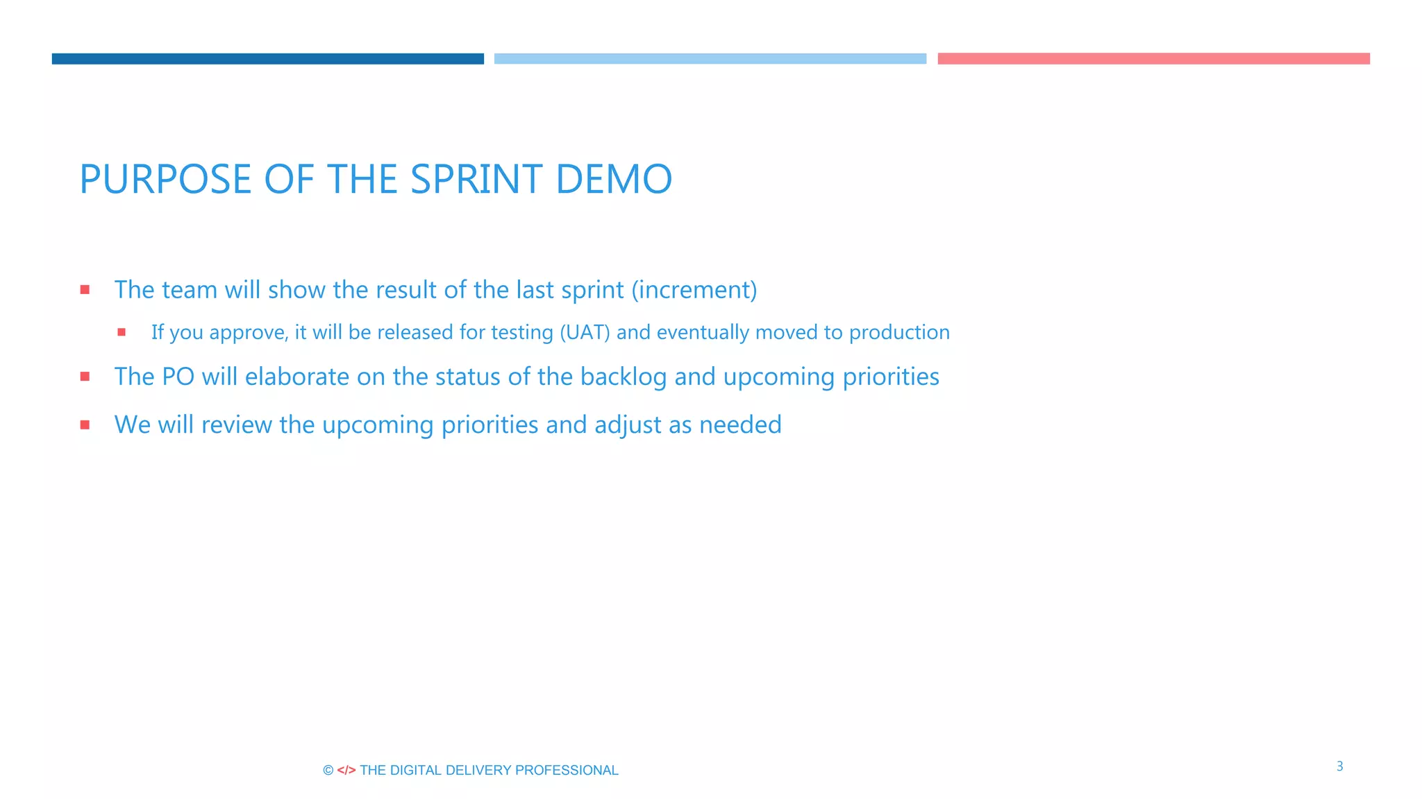 Sprint review presentation | PPTX