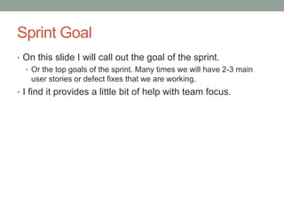 Sprint Review and Planning Template | PDF